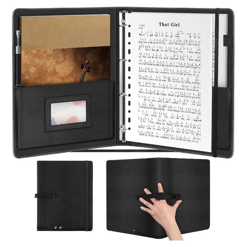 Classeur à partitions A4 – 60 pochettes • Centre Chopin